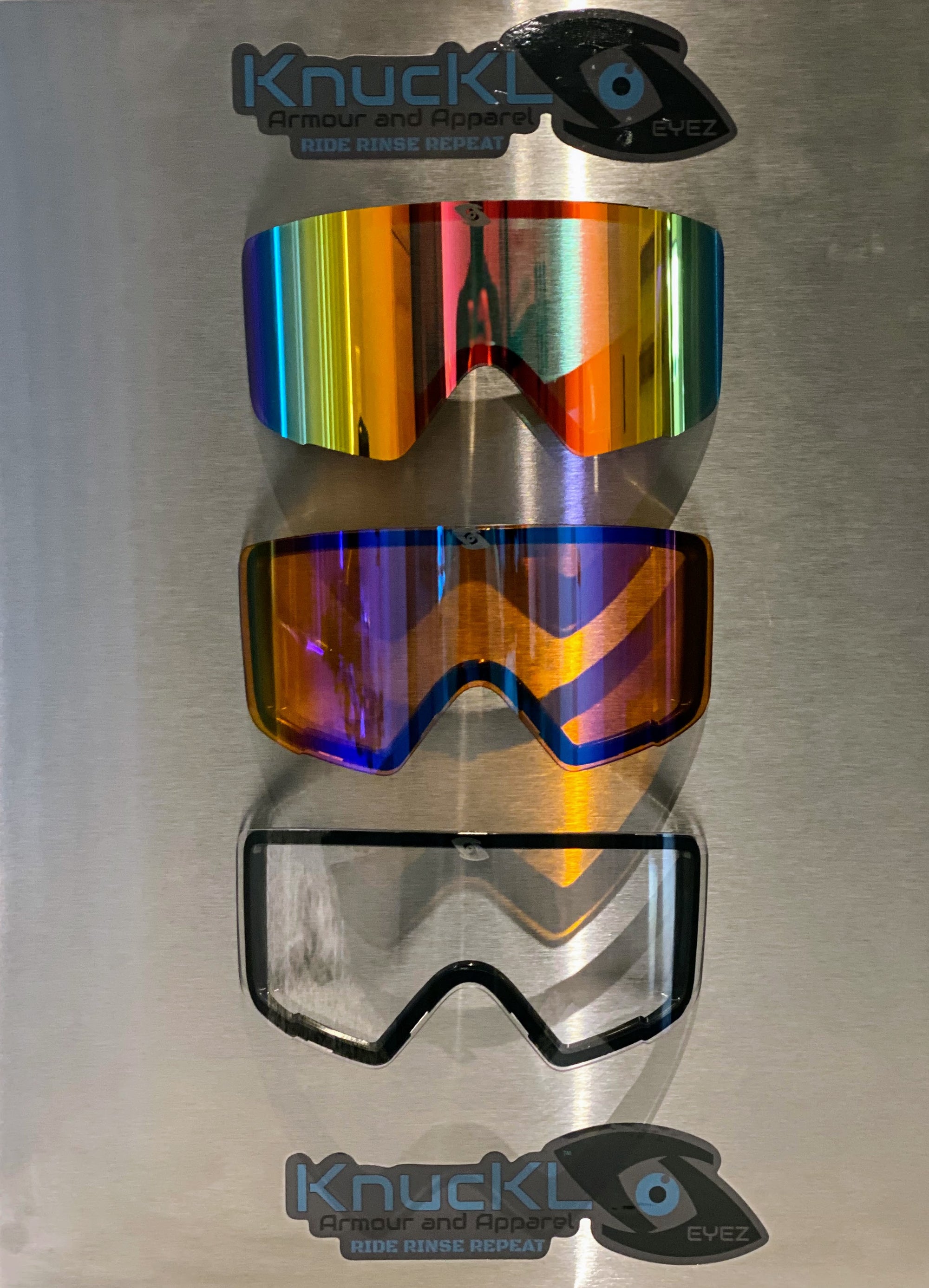 Black Frame/Fire Red Goggles – KnucKL-EyeZ